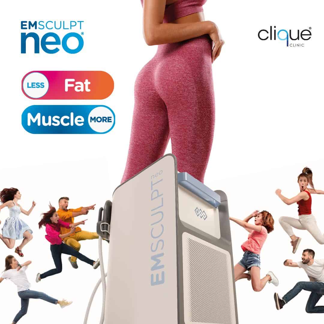 Does EMSculpt Neo Really Work? Absolutely | Clique Clinic